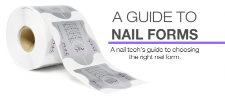 A Guide to Nail Forms | See more Nail Tech Tips online.